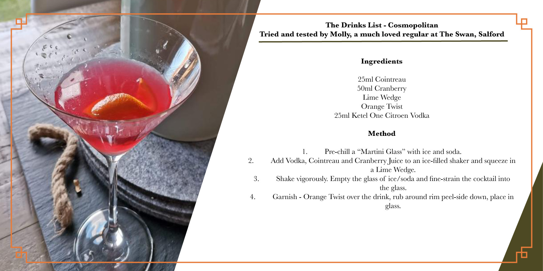 Our Peachy Recipe Cards - Peach Pubs